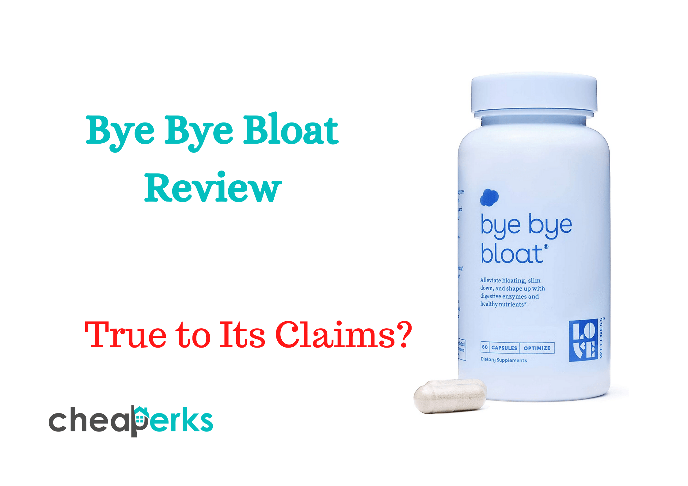 Bye Bye Bloat Reviews | True to Its Claims? (Unbiased) - Cheaperks